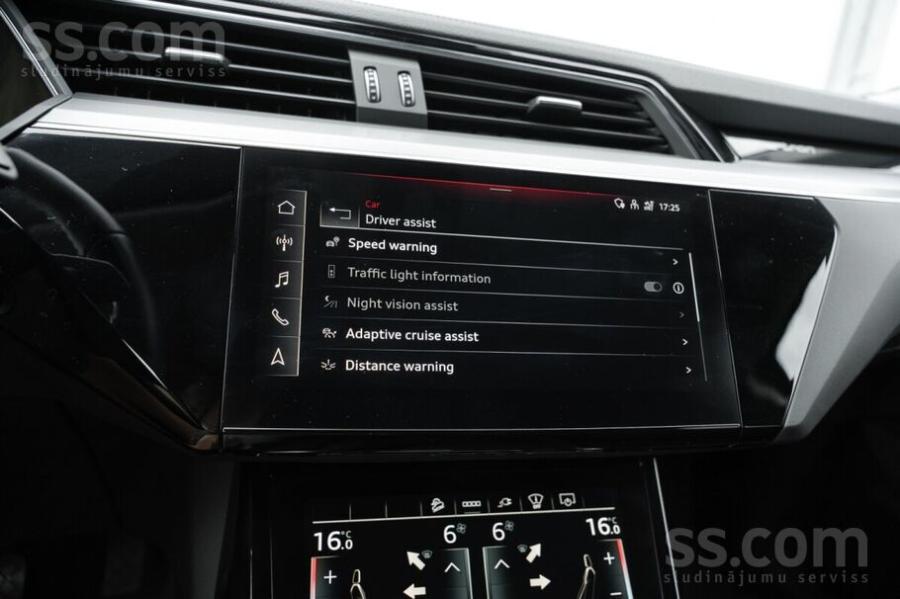 Pelēks Audi E-Tron 2023 Rīga, ar dzinēja tilpumu 0.00 L un nobraukumu 37 tūkst. km par 38900 €, foto 33 vietnē AUTOMOTO.COM.LV