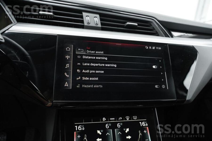 Pelēks Audi E-Tron 2023 Rīga, ar dzinēja tilpumu 0.00 L un nobraukumu 37 tūkst. km par 38900 €, foto 34 vietnē AUTOMOTO.COM.LV