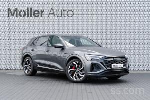 Grey Audi E-Tron 2024 in Riga, with an engine capacity of 0.00 L and mileage of 73 thousand km for 64100 €, photo 3 on AUTOMOTO.COM.LV
