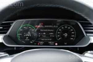 Grey Audi E-Tron 2024 in Riga, with an engine capacity of 0.00 L and mileage of 73 thousand km for 64100 €, photo 17 on AUTOMOTO.COM.LV