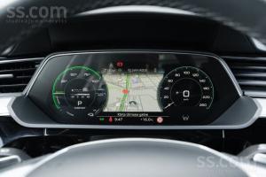 Grey Audi E-Tron 2024 in Riga, with an engine capacity of 0.00 L and mileage of 73 thousand km for 64100 €, photo 18 on AUTOMOTO.COM.LV