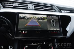Grey Audi E-Tron 2024 in Riga, with an engine capacity of 0.00 L and mileage of 73 thousand km for 64100 €, photo 31 on AUTOMOTO.COM.LV