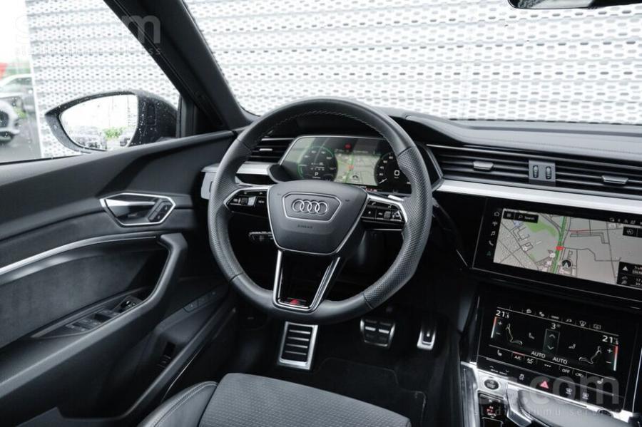 Grey Audi E-Tron 2024 in Riga, with an engine capacity of 0.00 L and mileage of 73 thousand km for 64100 €, photo 34 on AUTOMOTO.COM.LV