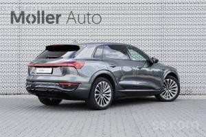Grey Audi E-Tron 2024 in Riga, with an engine capacity of 0.00 L and mileage of 55 thousand km for 59900 €, photo 5 on AUTOMOTO.COM.LV