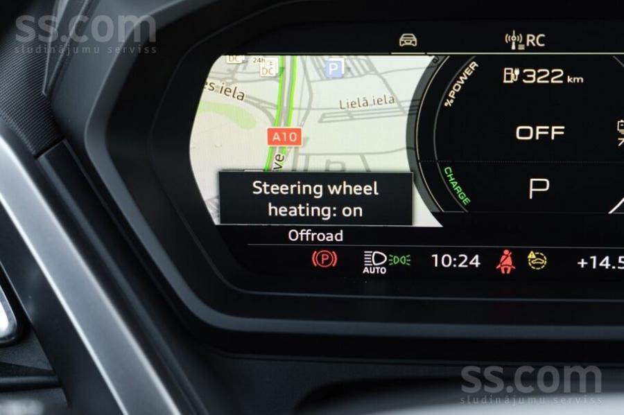 Pelēks Audi E-Tron 2024 Rīga, ar dzinēja tilpumu 0.00 L un nobraukumu 48 tūkst. km par 44900 €, foto 13 vietnē AUTOMOTO.COM.LV