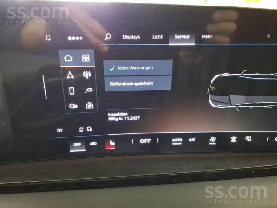 Grey Audi E-Tron 2025 in Riga, with an engine capacity of 0.00 L and mileage of 21 thousand km for 57500 €, photo 7 on AUTOMOTO.COM.LV
