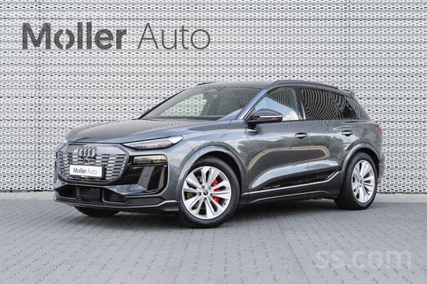 Pelēks Audi E-Tron 2025 Rīga, ar dzinēja tilpumu 0.00 L un nobraukumu 9 tūkst. km par 70200 €, foto 1 vietnē AUTOMOTO.COM.LV