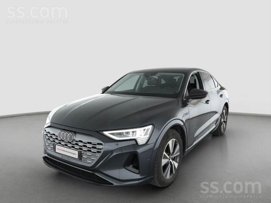 Grey Audi E-Tron 2025 in Riga, with an engine capacity of 0.00 L and mileage of 18 thousand km for 54400 €, photo 1 on AUTOMOTO.COM.LV