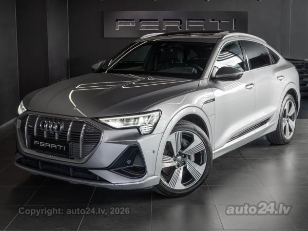 Grey Audi E-Tron 2020 in Tallinn, with an engine capacity of 0.00 L and mileage of 101 thousand km for 30900 €, photo 1 on AUTOMOTO.COM.LV