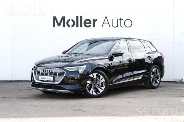 Grey Audi E-Tron 2021 in Riga, with an engine capacity of 0.00 L and mileage of 76 thousand km for 27900 €, photo 1 on AUTOMOTO.COM.LV