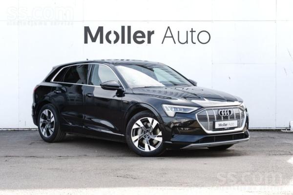 Grey Audi E-Tron 2021 in Riga, with an engine capacity of 0.00 L and mileage of 76 thousand km for 27900 €, photo 2 on AUTOMOTO.COM.LV