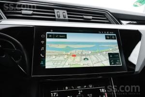 Grey Audi E-Tron 2021 in Riga, with an engine capacity of 0.00 L and mileage of 76 thousand km for 27900 €, photo 30 on AUTOMOTO.COM.LV