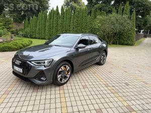 Grey Audi E-Tron 2021 in Riga, with an engine capacity of 0.00 L and mileage of 124 thousand km for 28500 €, photo 5 on AUTOMOTO.COM.LV