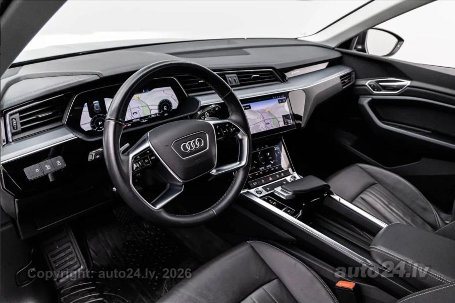Grey Audi E-Tron 2022 in Tallinn, with an engine capacity of 0.00 L and mileage of 54 thousand km for 37990 €, photo 13 on AUTOMOTO.COM.LV