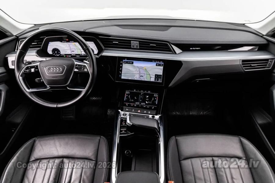 Grey Audi E-Tron 2022 in Tallinn, with an engine capacity of 0.00 L and mileage of 54 thousand km for 37990 €, photo 14 on AUTOMOTO.COM.LV