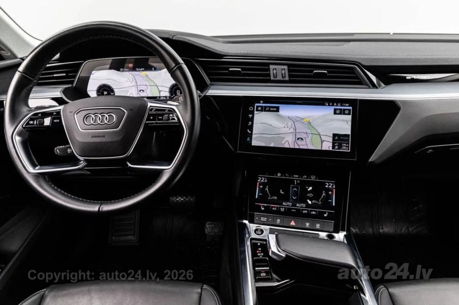 Grey Audi E-Tron 2022 in Tallinn, with an engine capacity of 0.00 L and mileage of 54 thousand km for 37990 €, photo 15 on AUTOMOTO.COM.LV