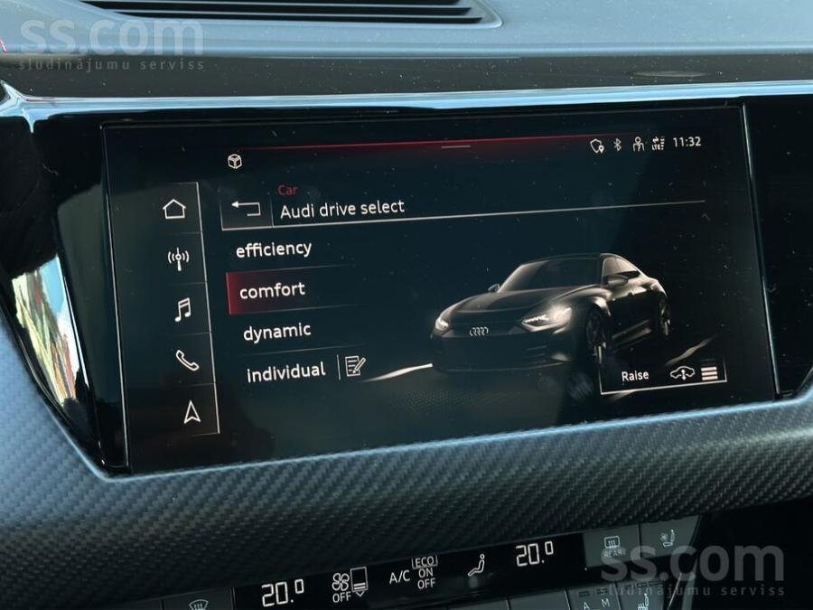 Серый Ауди E-Tron 2022 в Рига, объемом двигателя 0.00 л и пробегом 56 тыс. км за 62990 €, фото 13 на AUTOMOTO.COM.LV