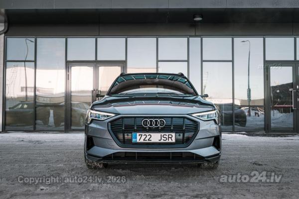 Grey Audi E-Tron 2021 in Tallinn, with an engine capacity of 0.00 L and mileage of 57 thousand km for 38900 €, photo 1 on AUTOMOTO.COM.LV
