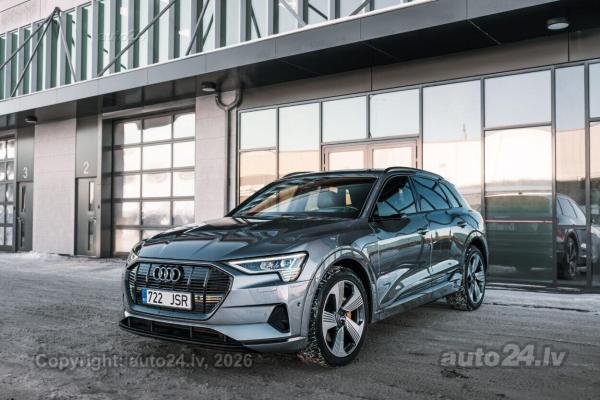 Grey Audi E-Tron 2021 in Tallinn, with an engine capacity of 0.00 L and mileage of 57 thousand km for 38900 €, photo 3 on AUTOMOTO.COM.LV