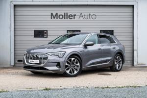 Grey Audi E-Tron 2022 in Jelgava, with an engine capacity of 0.00 L and mileage of 72 thousand km for 32900 €, photo  on AUTOMOTO.COM.LV