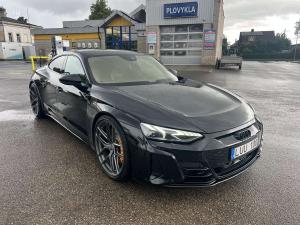 Melns Audi E-tron GT 2022 Ukmergė, ar dzinēja tilpumu 0.00 L un nobraukumu 110 tūkst. km par 52500 €, foto  vietnē AUTOMOTO.COM.LV