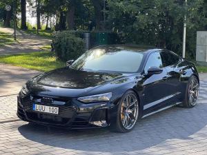 Melns Audi E-tron GT 2022 Ukmergė, ar dzinēja tilpumu 0.00 L un nobraukumu 105 tūkst. km par 54500 €, foto 5 vietnē AUTOMOTO.COM.LV
