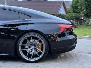Melns Audi E-tron GT 2022 Ukmergė, ar dzinēja tilpumu 0.00 L un nobraukumu 105 tūkst. km par 54500 €, foto 8 vietnē AUTOMOTO.COM.LV