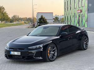 Melns Audi E-tron GT 2022 Ukmergė, ar dzinēja tilpumu 0.00 L un nobraukumu 115 tūkst. km par 49950 €, foto 4 vietnē AUTOMOTO.COM.LV