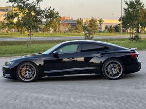 Melns Audi E-tron GT 2022 Ukmergė, ar dzinēja tilpumu 0.00 L un nobraukumu 115 tūkst. km par 49950 €, foto 7 vietnē AUTOMOTO.COM.LV