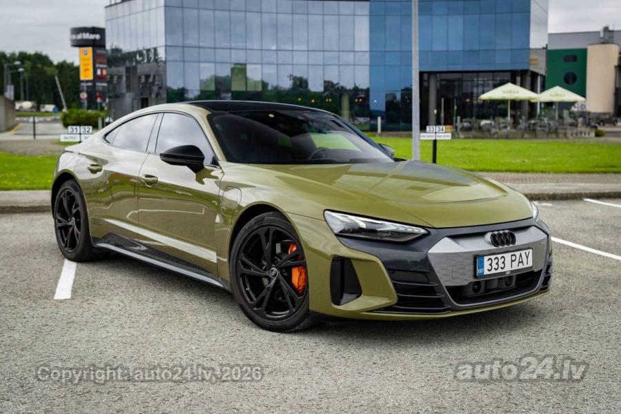 Audi E-tron GT 2023 Tallina, ar dzinēja tilpumu 0.00 L un nobraukumu 59 tūkst. km par 55900 €, foto 1 vietnē AUTOMOTO.COM.LV