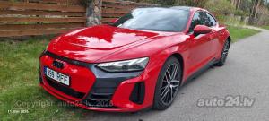 Sarkans Audi E-tron GT 2022 Tallina, ar dzinēja tilpumu 0.00 L un nobraukumu 98 tūkst. km par 44900 €, foto 3 vietnē AUTOMOTO.COM.LV