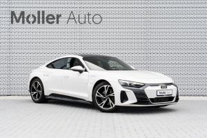 White Audi E-tron GT 2021 in Marupe, with an engine capacity of 0.00 L and mileage of 87 thousand km for 54600 €, photo 3 on AUTOMOTO.COM.LV