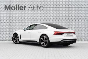 White Audi E-tron GT 2021 in Marupe, with an engine capacity of 0.00 L and mileage of 87 thousand km for 54600 €, photo 4 on AUTOMOTO.COM.LV
