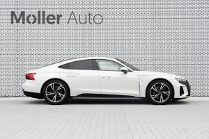 White Audi E-tron GT 2021 in Marupe, with an engine capacity of 0.00 L and mileage of 87 thousand km for 54600 €, photo 6 on AUTOMOTO.COM.LV