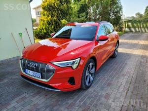 Red Audi E-Tron 2018 in Riga, with an engine capacity of 0.00 L and mileage of 155 thousand km for 23500 €, photo  on AUTOMOTO.COM.LV