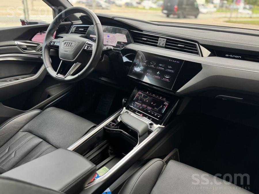 Sarkans Audi E-Tron 2023 Tukums, ar dzinēja tilpumu 0.00 L un nobraukumu 56 tūkst. km par 57500 €, foto 11 vietnē AUTOMOTO.COM.LV