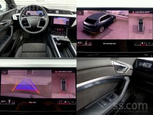 White Audi E-Tron 2019 in Riga, with an engine capacity of 0.00 L and mileage of 98 thousand km for 25500 €, photo 13 on AUTOMOTO.COM.LV