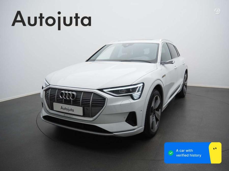 Balts Audi E-Tron 2020 Viļņa, ar dzinēja tilpumu 0.00 L un nobraukumu 61 tūkst. km par 33900 €, foto 1 vietnē AUTOMOTO.COM.LV