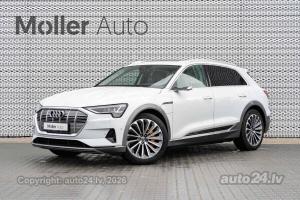 Balts Audi E-Tron 2020 Rīga, ar dzinēja tilpumu 0.10 L un nobraukumu 70 tūkst. km par 27900 €, foto  vietnē AUTOMOTO.COM.LV