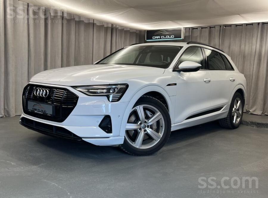 Balts Audi E-Tron 2020 Rīga, ar dzinēja tilpumu 0.00 L un nobraukumu 69 tūkst. km par 27990 €, foto 1 vietnē AUTOMOTO.COM.LV
