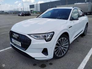 Белый Ауди E-Tron 2020 в Каунас, объемом двигателя 0.00 л и пробегом 85 тыс. км за 31500 €, фото 3 на AUTOMOTO.COM.LV