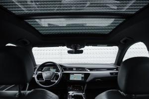 White Audi E-Tron 2020 in Marupe, with an engine capacity of 0.00 L and mileage of 95 thousand km for 26700 €, photo 38 on AUTOMOTO.COM.LV