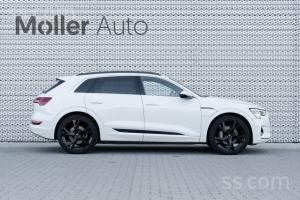 White Audi E-Tron 2020 in Riga, with an engine capacity of 0.00 L and mileage of 95 thousand km for 26700 €, photo 6 on AUTOMOTO.COM.LV