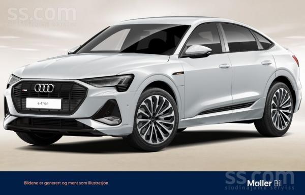 White Audi E-Tron 2022 in Riga, with an engine capacity of 0.00 L and mileage of 54 thousand km for 39950 €, photo 9 on AUTOMOTO.COM.LV