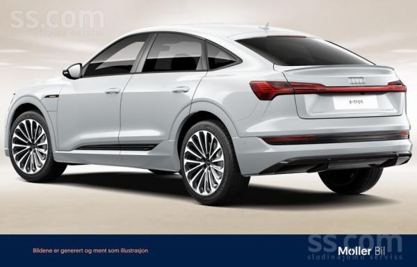 White Audi E-Tron 2022 in Riga, with an engine capacity of 0.00 L and mileage of 54 thousand km for 39950 €, photo 10 on AUTOMOTO.COM.LV