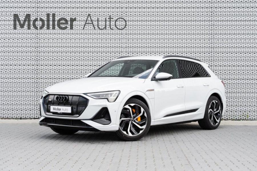 Белый Ауди E-Tron 2022 в Марупе, объемом двигателя 0.00 л и пробегом 34 тыс. км за 41500 €, фото 1 на AUTOMOTO.COM.LV