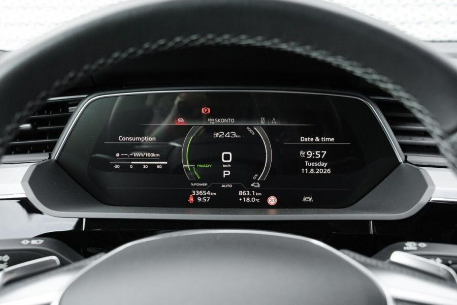 Белый Ауди E-Tron 2022 в Марупе, объемом двигателя 0.00 л и пробегом 34 тыс. км за 41500 €, фото 15 на AUTOMOTO.COM.LV