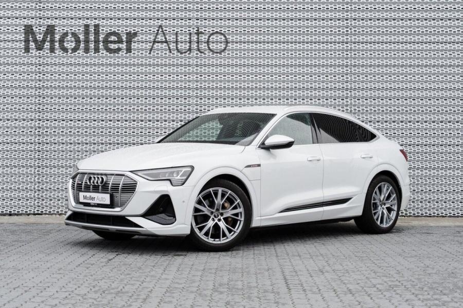 Balts Audi E-Tron 2022 Mārupe, ar dzinēja tilpumu 0.00 L un nobraukumu 23 tūkst. km par 43850 €, foto 1 vietnē AUTOMOTO.COM.LV