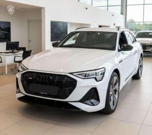 Белый Ауди E-Tron 2022 в Вильнюс, объемом двигателя 0.00 л и пробегом 34 тыс. км за 37500 €, фото 3 на AUTOMOTO.COM.LV