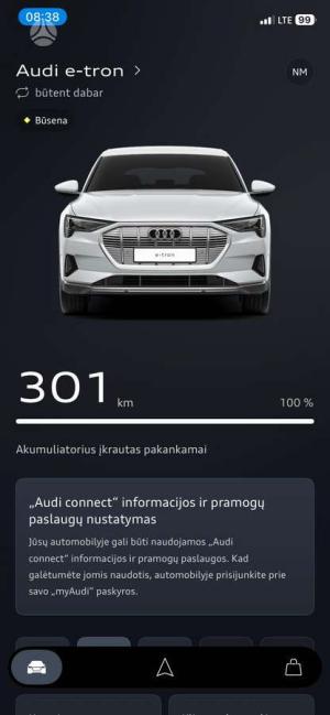 Белый Ауди E-Tron 2022 в Вильнюс, объемом двигателя 0.00 л и пробегом 66 тыс. км за 34500 €, фото 34 на AUTOMOTO.COM.LV